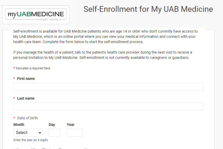 Sign Up – myUABMedicine